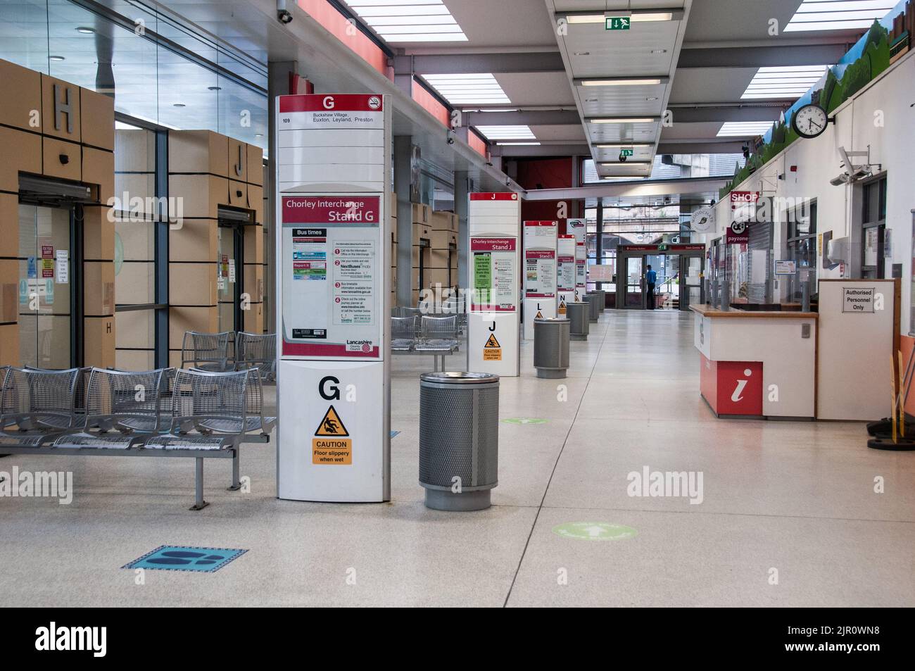 Around the UK - Chorley Bus Station Stock Photo - Alamy