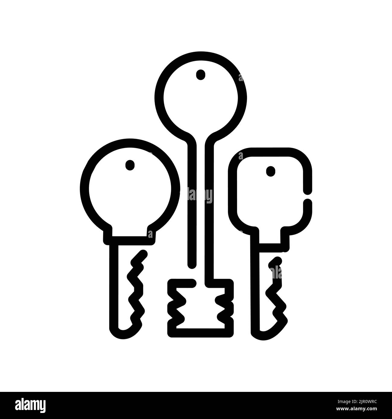 Keys clipart Black and White Stock Photos & Images - Alamy