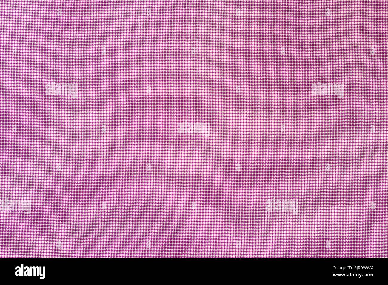 White and purple checkered fabric background Stock Photo - Alamy
