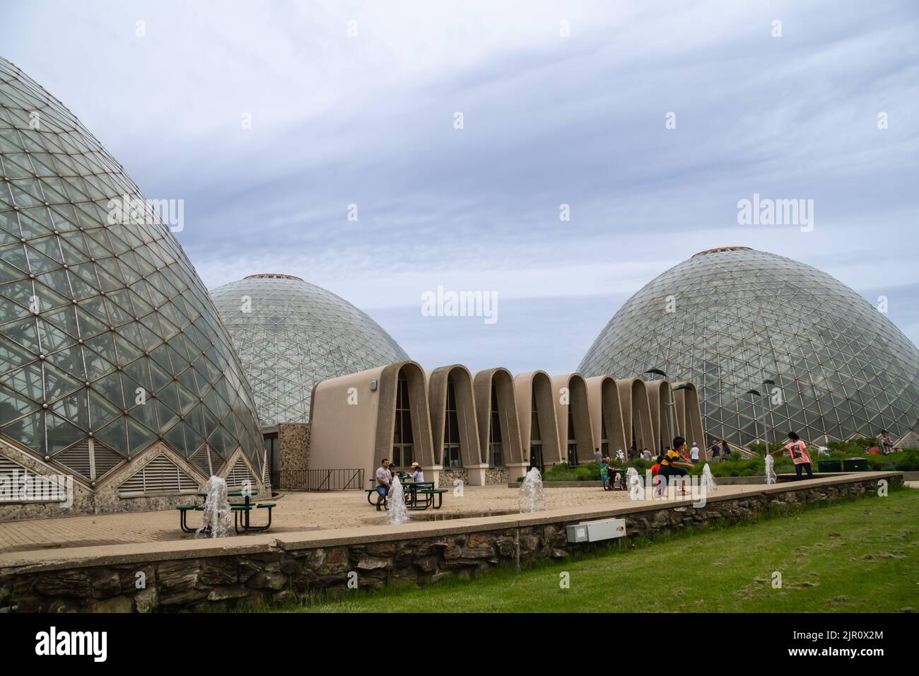 Milwaukee, WI, USA May 29 2022: Mitchell Park Horticultural ...