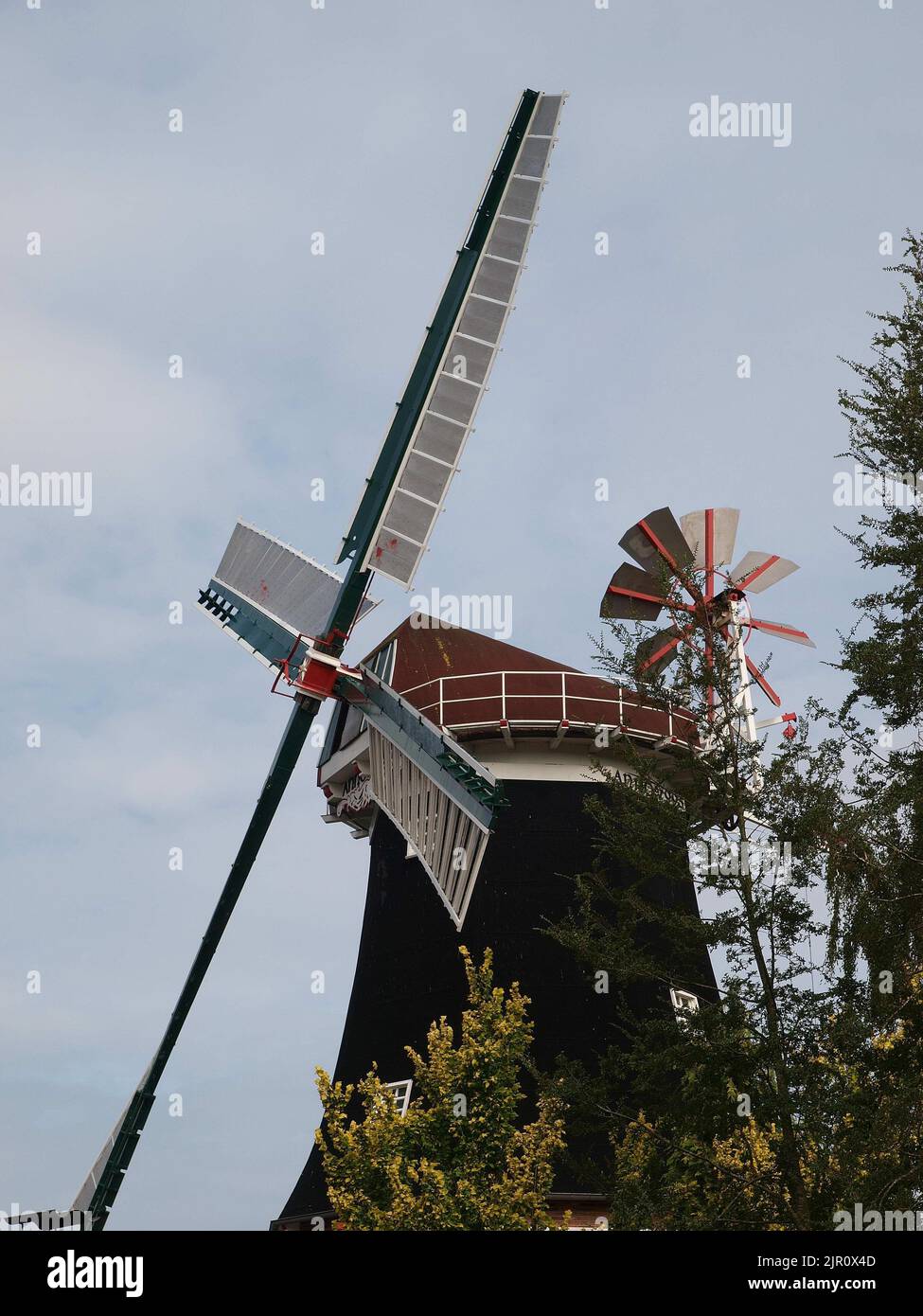 windmill in eastern frisia Stock Photo - Alamy