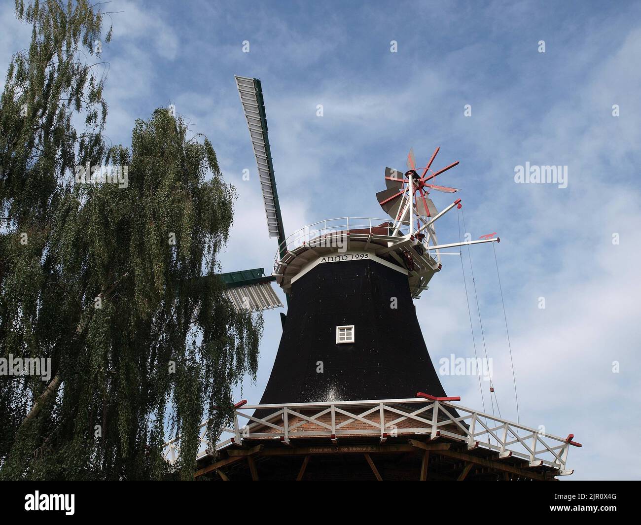 windmill in eastern frisia Stock Photo - Alamy