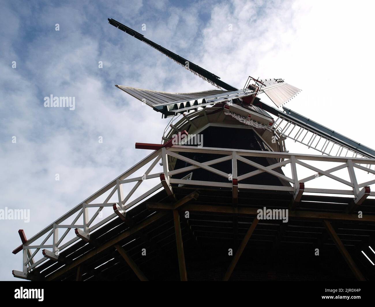 windmill in eastern frisia Stock Photo - Alamy