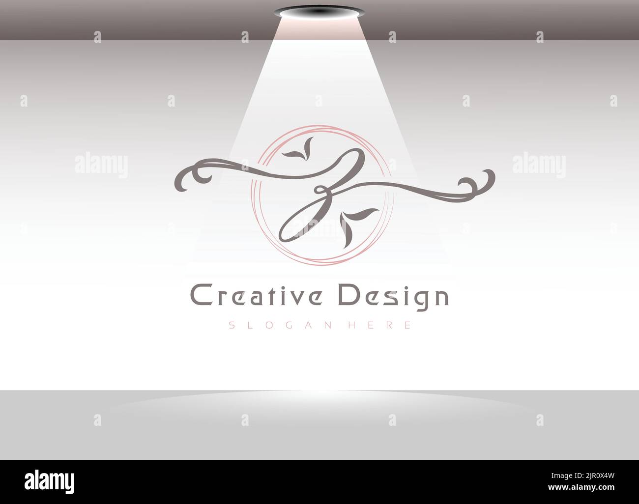 Elegant handwriting letter Z logo template Stock Vector Image & Art - Alamy