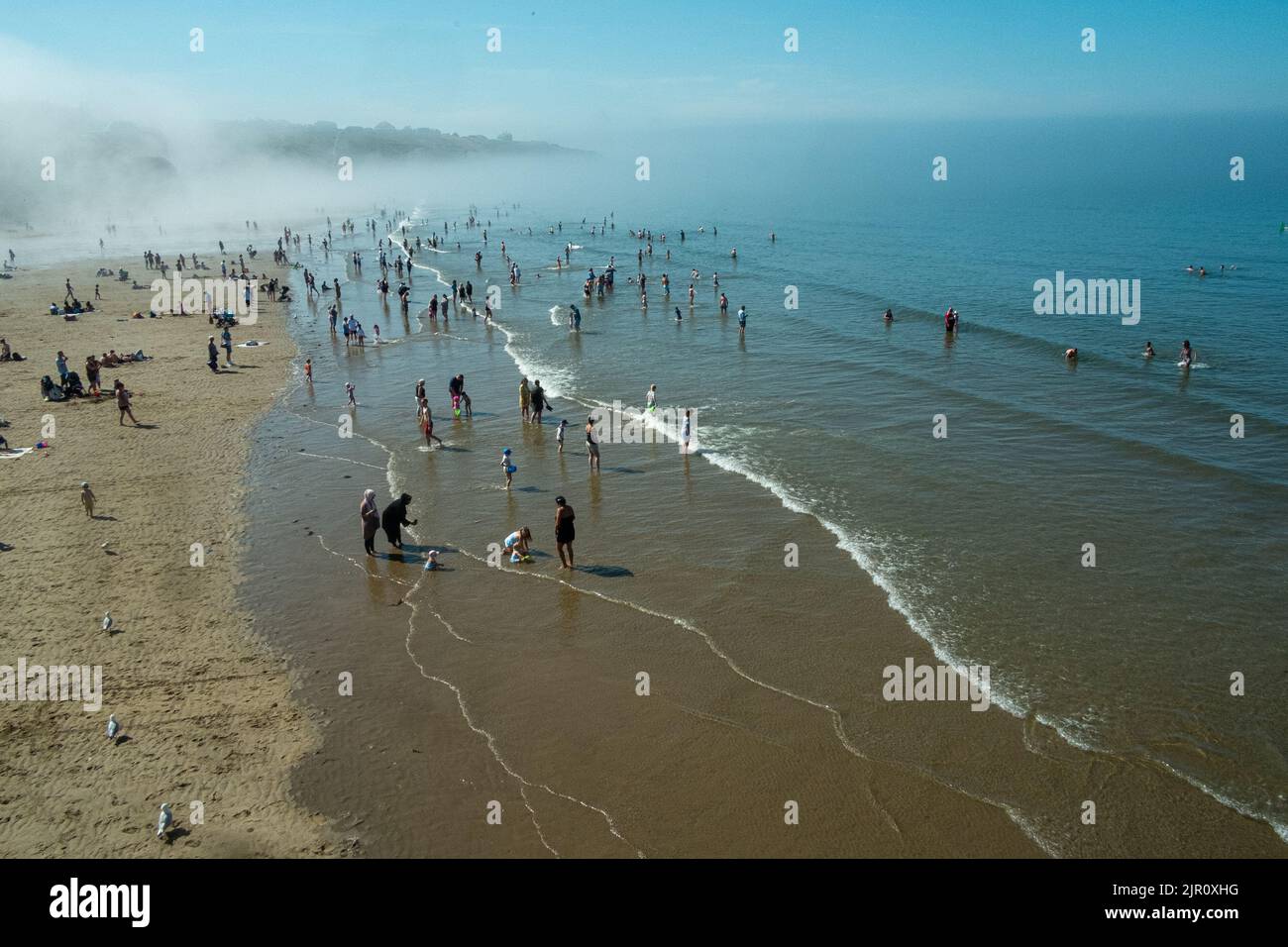 Whitby abbey fog mist hi-res stock photography and images - Alamy