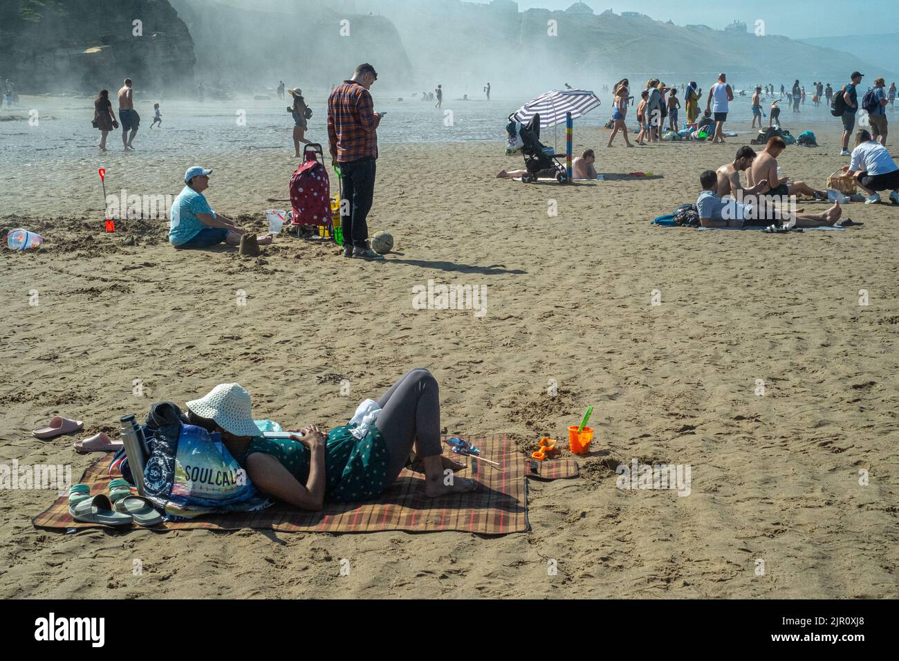 Whitby abbey fog mist hi-res stock photography and images - Alamy