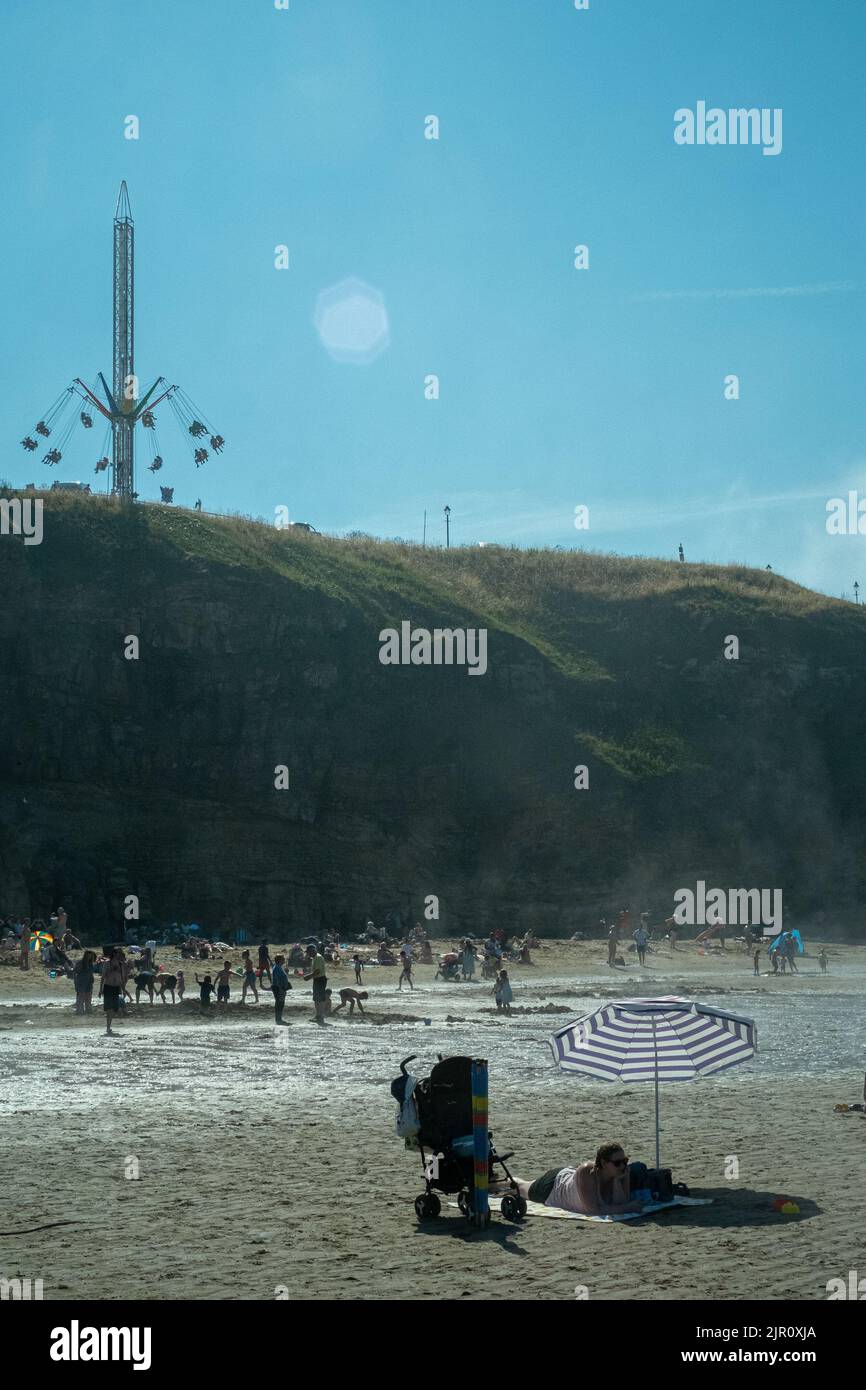 Whitby abbey fog mist hi-res stock photography and images - Alamy