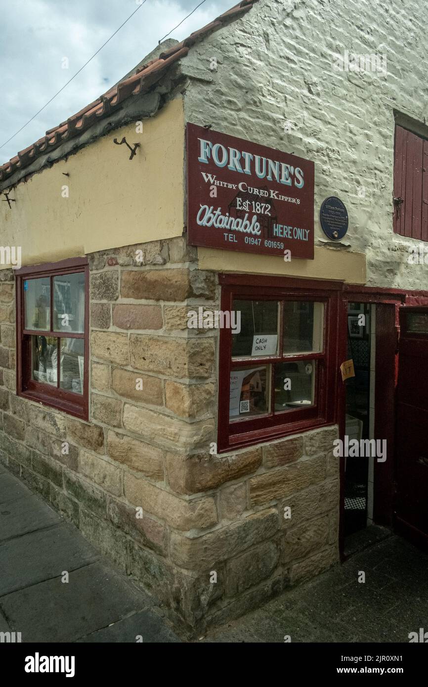 Whitby abbey fog mist hi-res stock photography and images - Alamy
