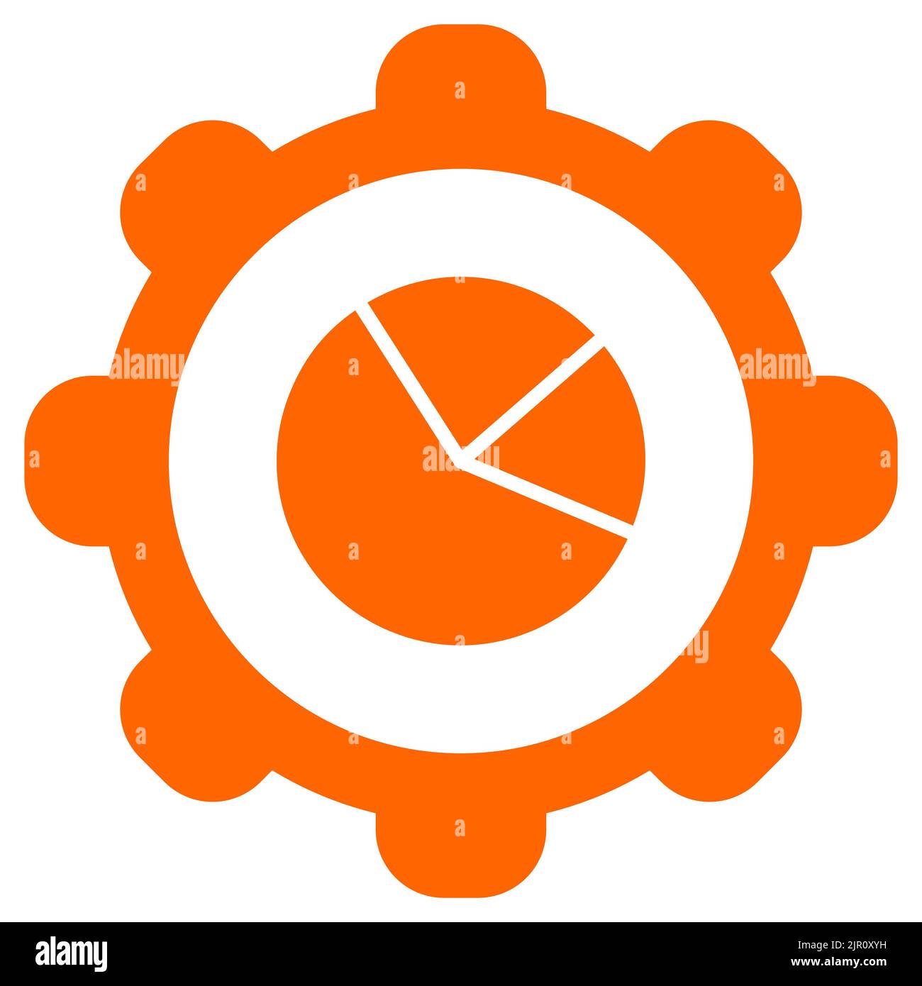 Pie chart and wheel Stock Photo - Alamy