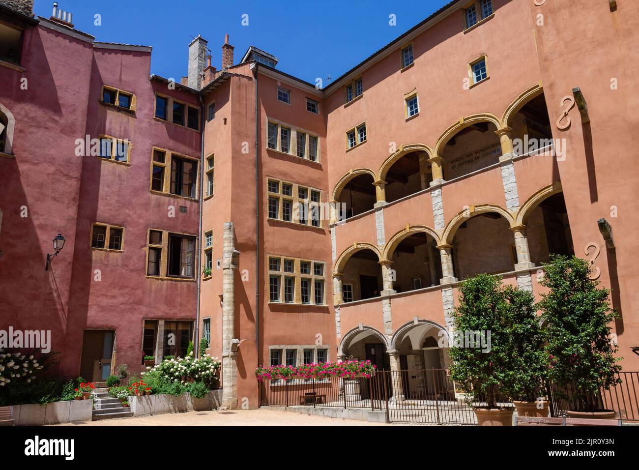 The historical buildings in downtown Lyon, France Stock Photo - Alamy