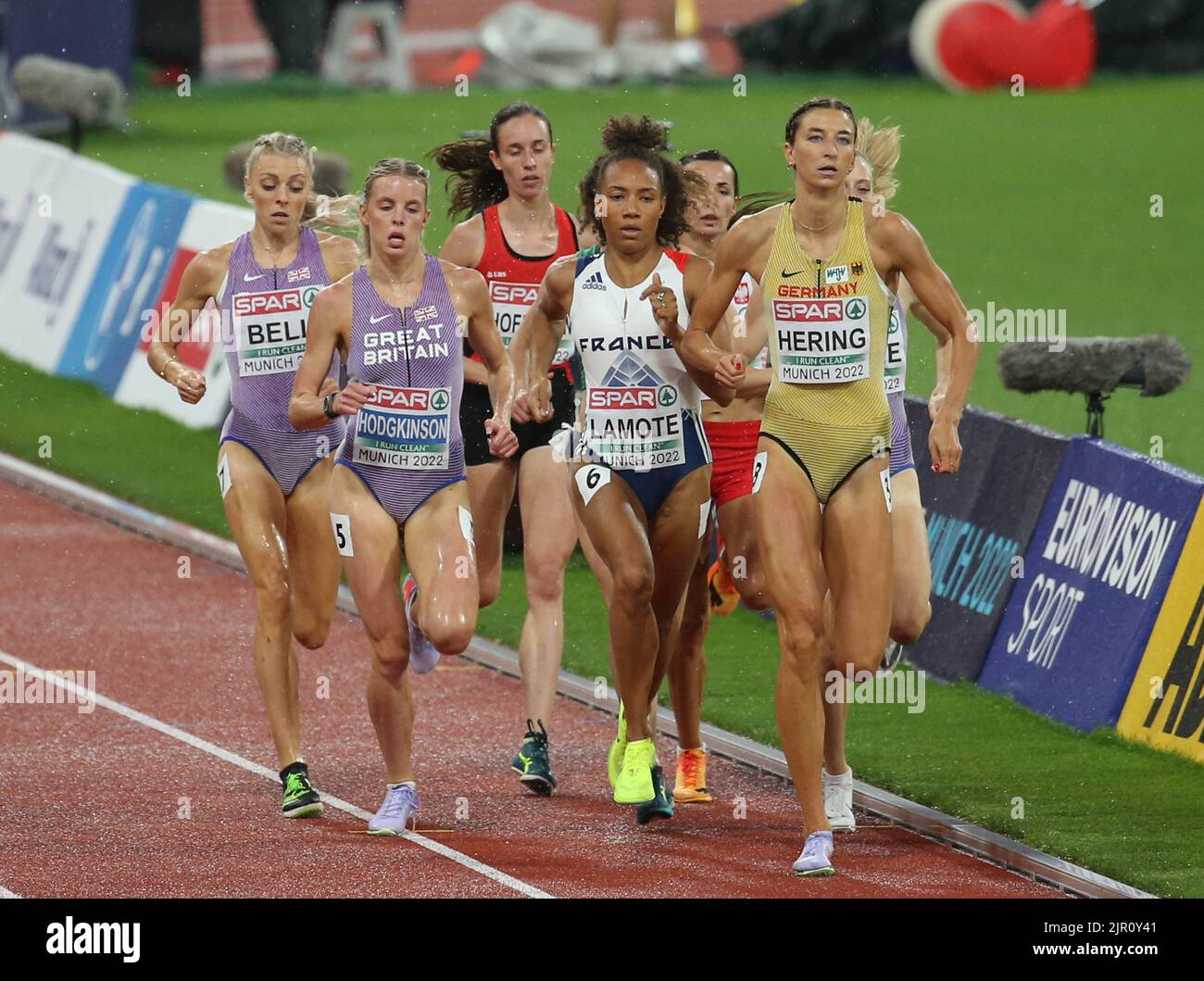 Renelle Lamote of France Finale Women's 800m during the European ...
