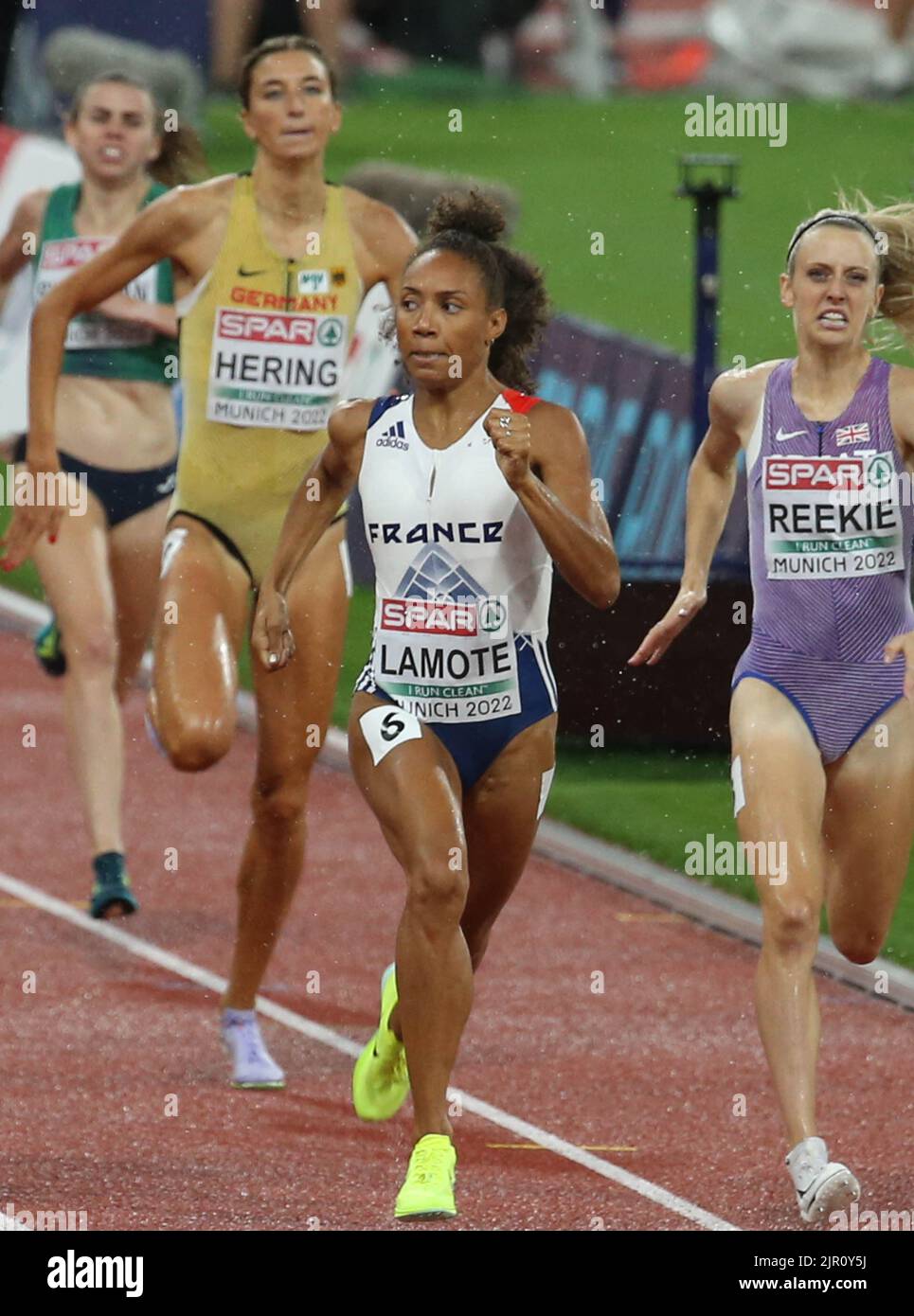 Renelle Lamote of France Finale Women's 800m during the European ...