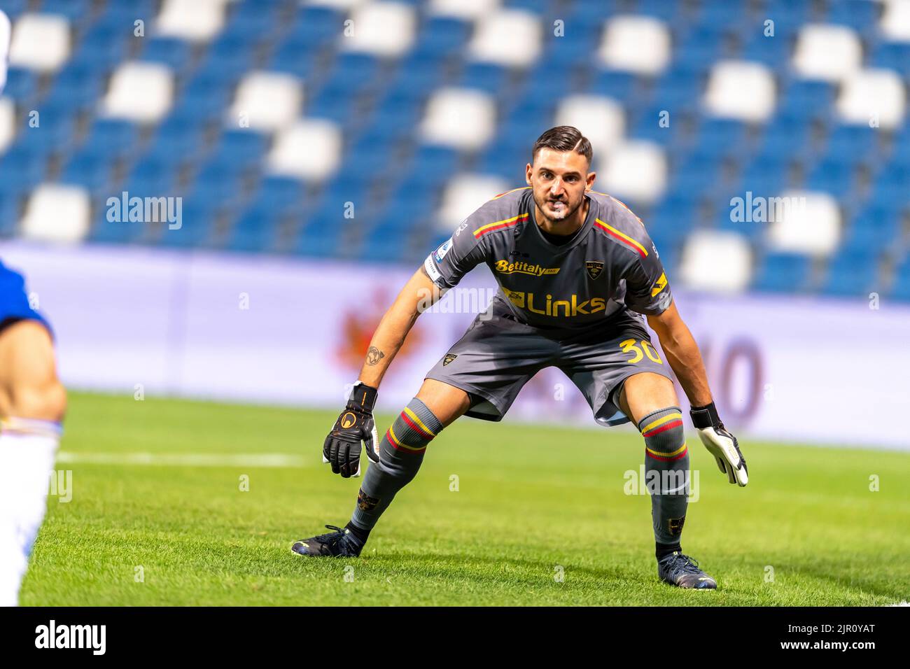Wladimiro Falcone (Lecce) during the Italian "Serie A" match between ...