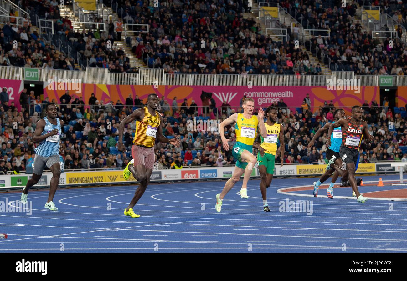 Anthony Pesela, Haron Adoli, Steven Solomon, Anthony Cox and Boniface ...