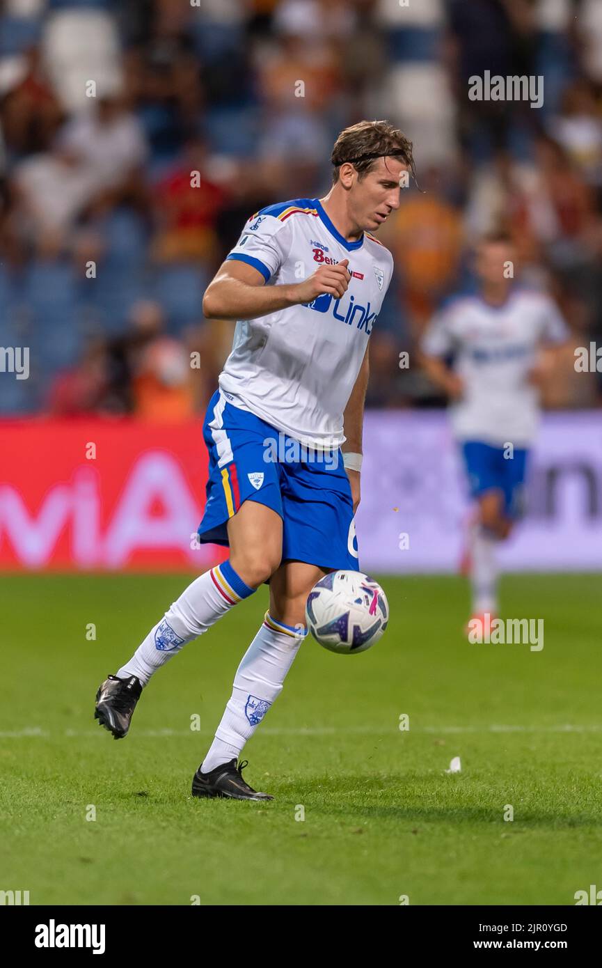 Federico Baschirotto (Lecce) during the Italian "Serie A" match between ...