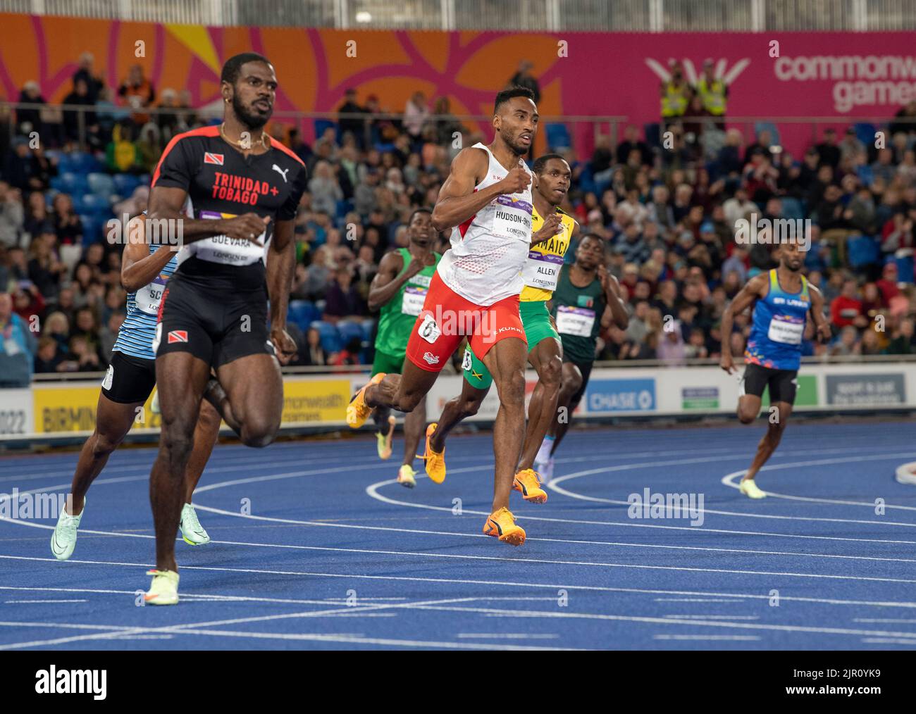 Men 200m Heats Commonwealth Games Stock Photo - Alamy