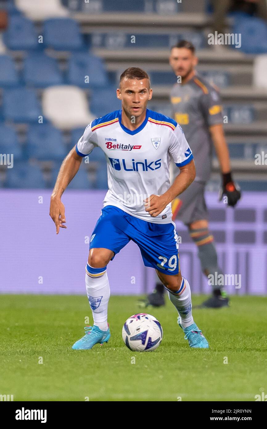 Alexis Blin (Lecce) during the Italian "Serie A" match between Sassuolo ...
