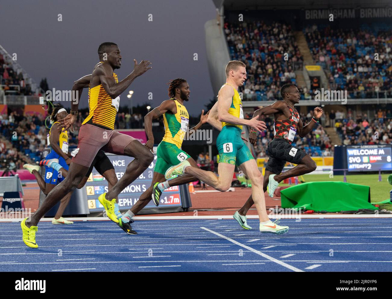 Haron Adoli, Steven Solomon, Anthony Cox and Boniface Ontuga Mweresa ...