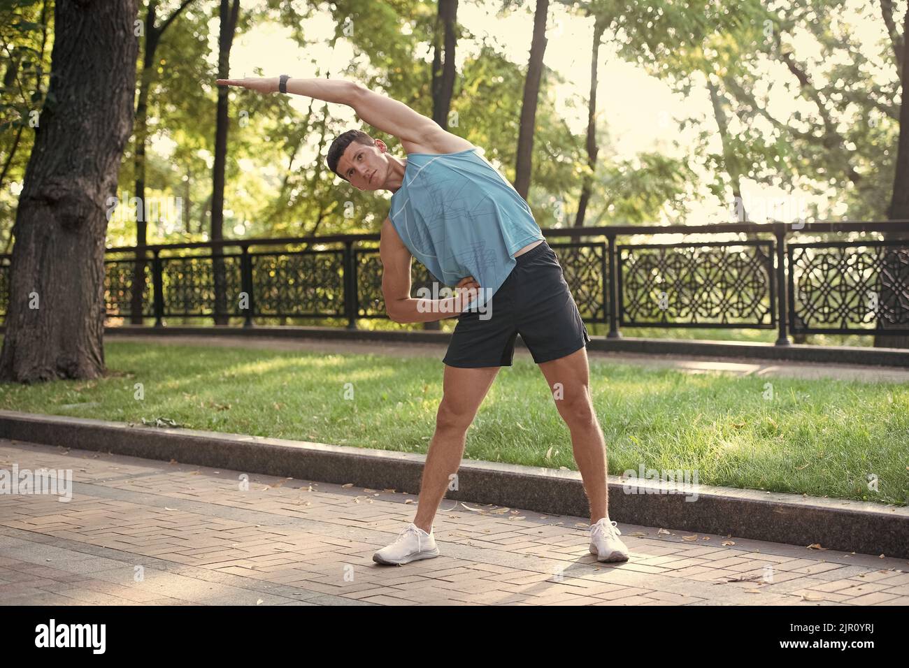 Exercise fit routine hi-res stock photography and images - Alamy