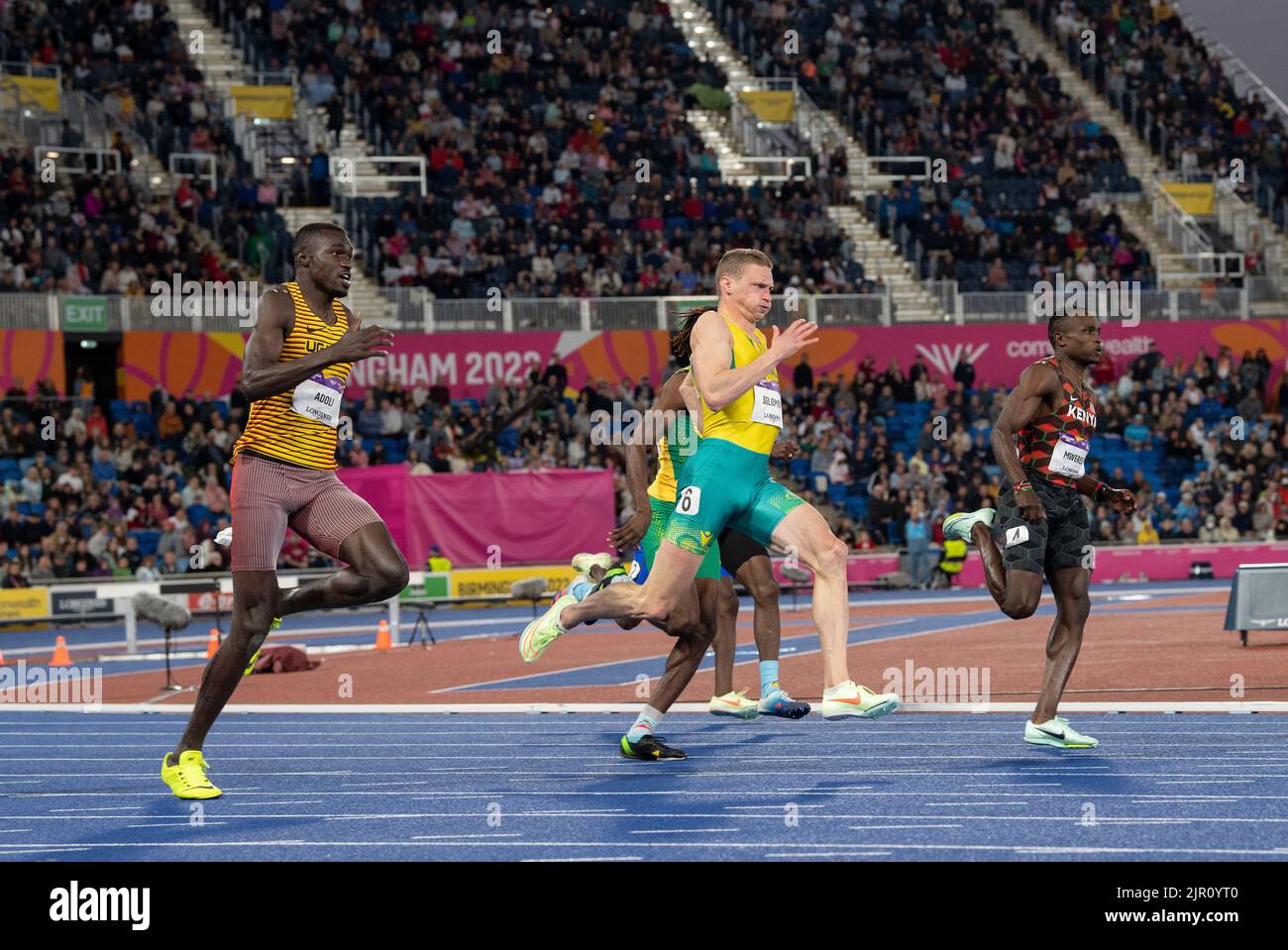 Haron Adoli, Steven Solomon and Boniface Ontuga Mweresa competing in ...