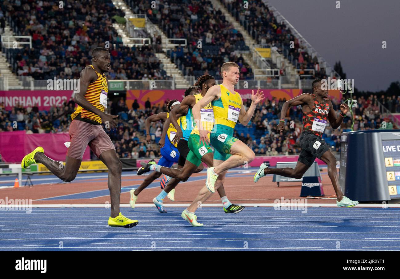 Haron Adoli, Steven Solomon and Boniface Ontuga Mweresa competing in ...