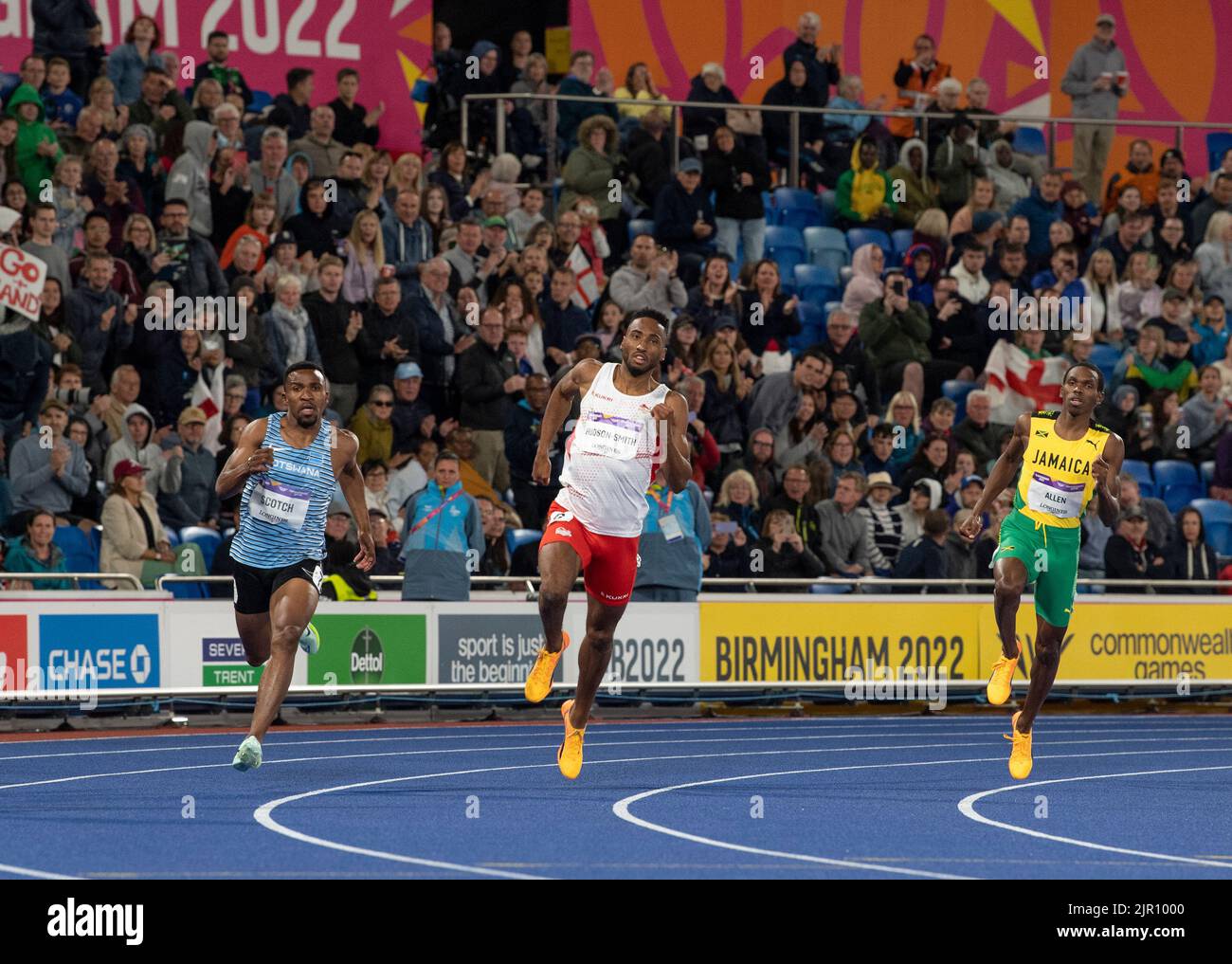 Leungo Scotch, Matthew Hudson-Smith and Nathon Allen competing in the ...