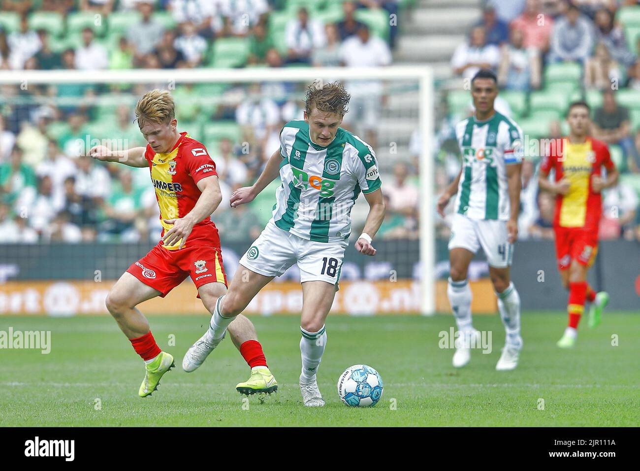 GRONINGEN, Euroborg Stadium, 21-08-2022 , season 2022 / 2023 , Dutch ...
