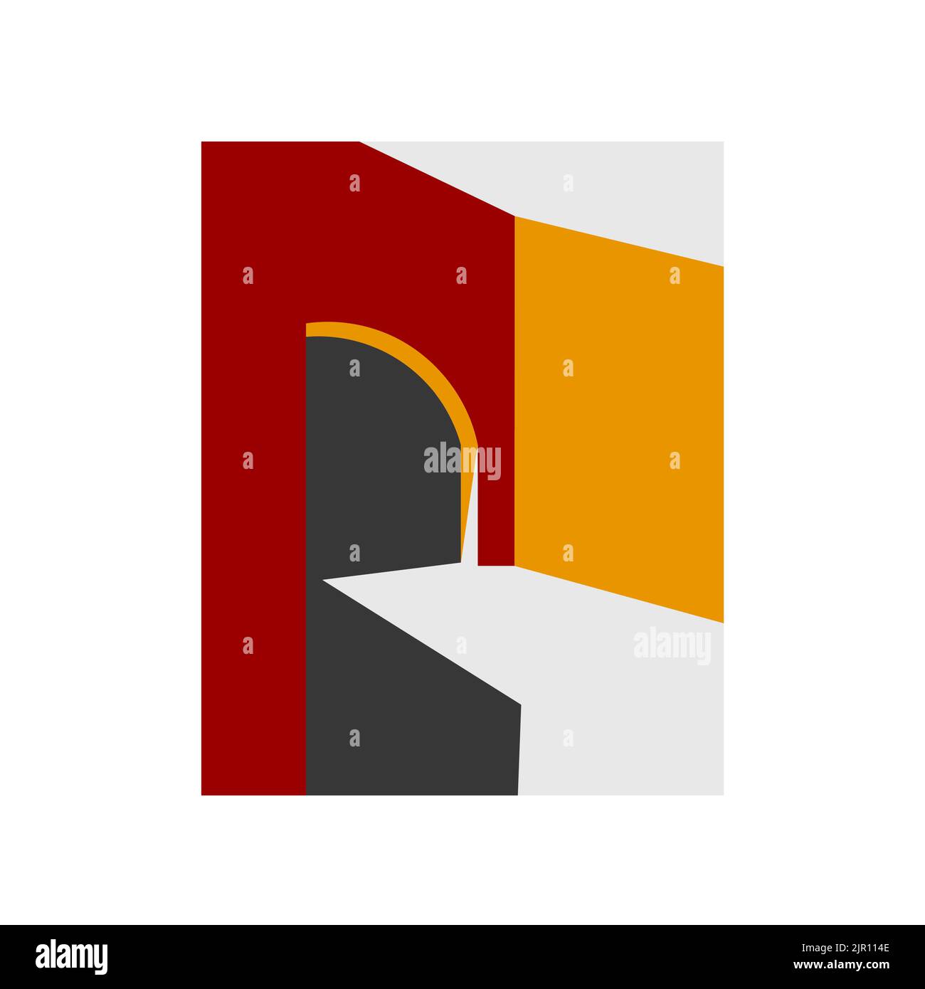 Building enterance Stock Vector Images - Alamy