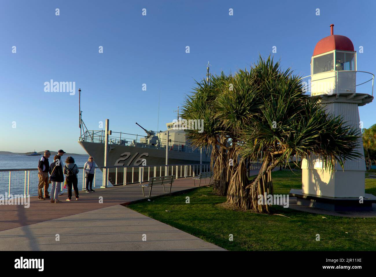 HMAS Gladstone East Shores Parklands Gladstone Queensland Australia ...