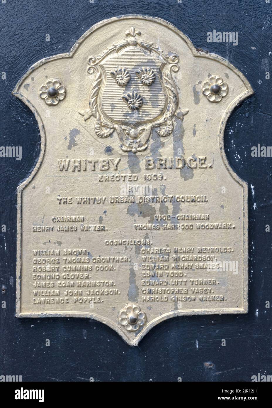 Whitby plaques hi-res stock photography and images - Alamy