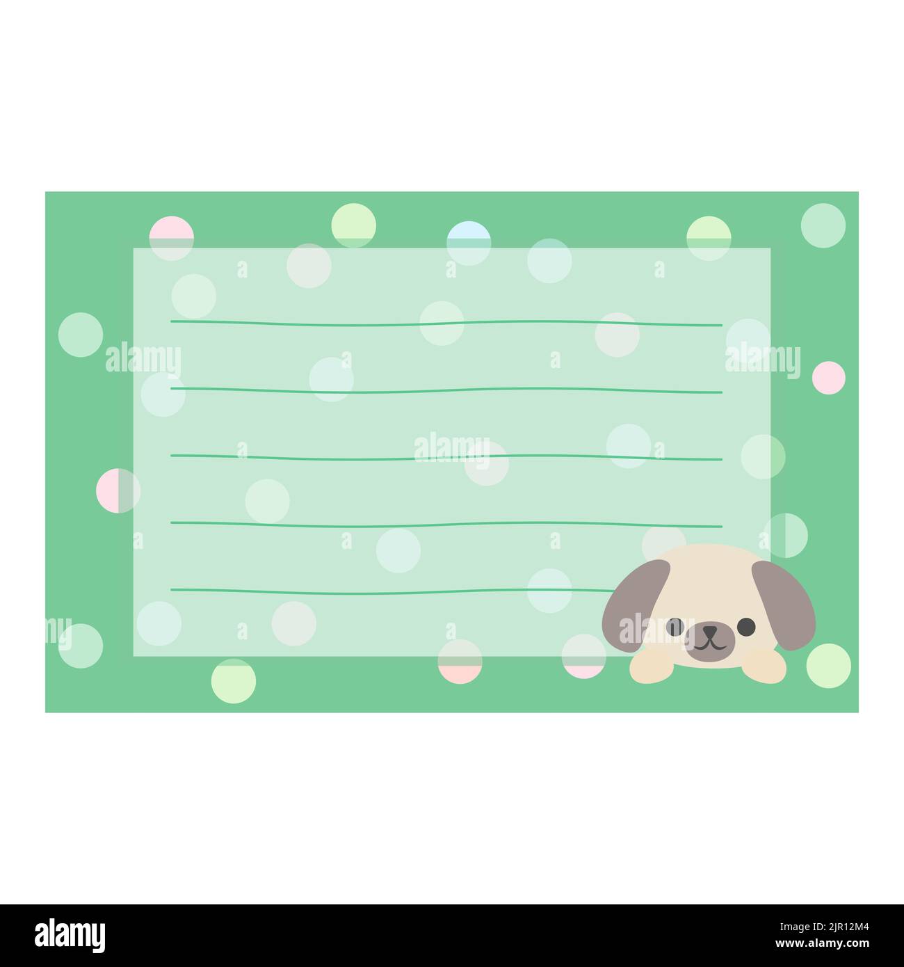 Cartoon illustration letter dog Cut Out Stock Images & Pictures - Alamy