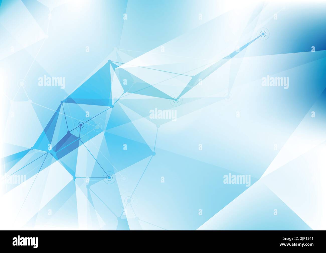 Technology Low Poly Shapes Abstract Connection Background Vector Design Stock Vector Image