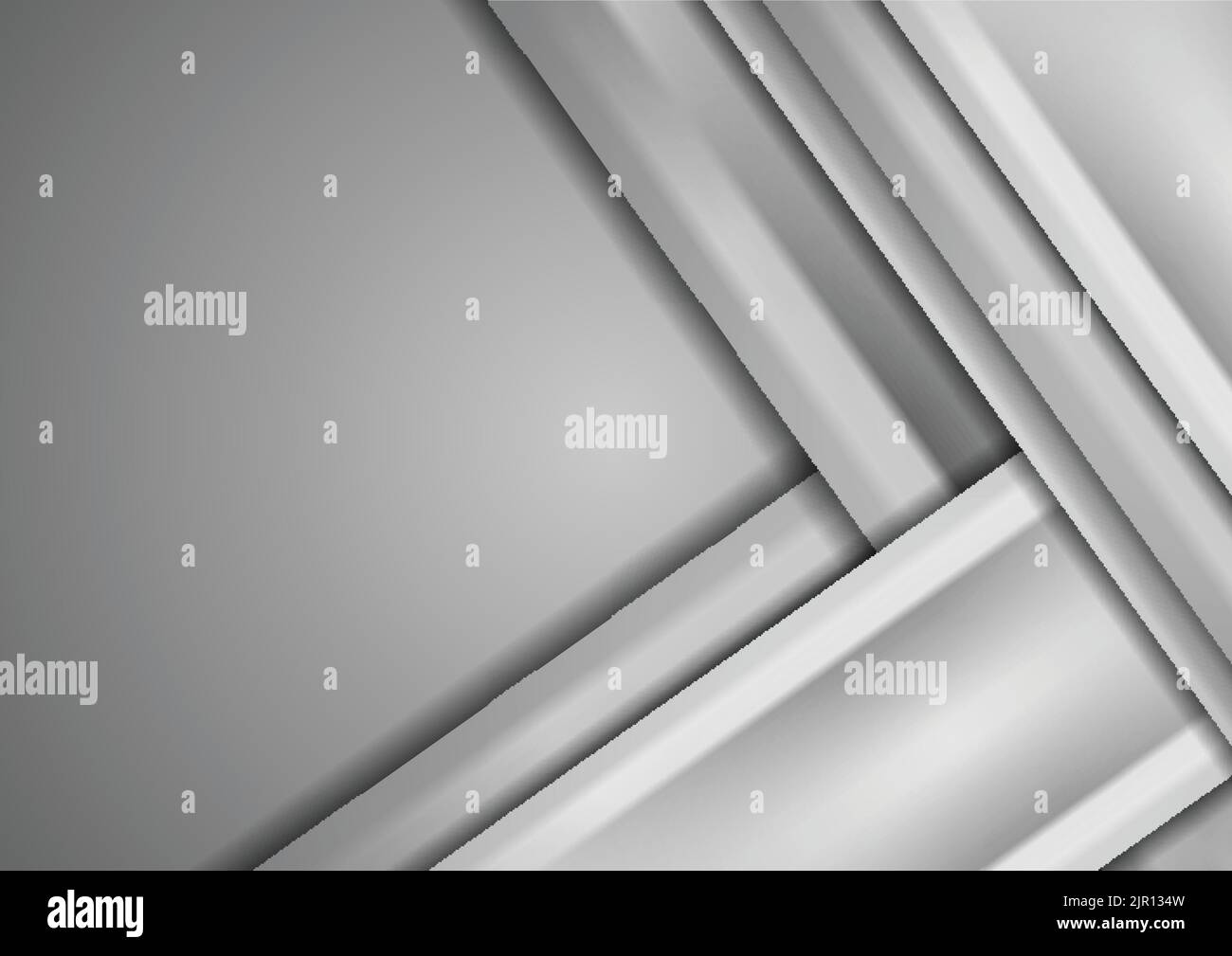 Abstract diagonal grey smooth stripes tech corporate background. Vector ...