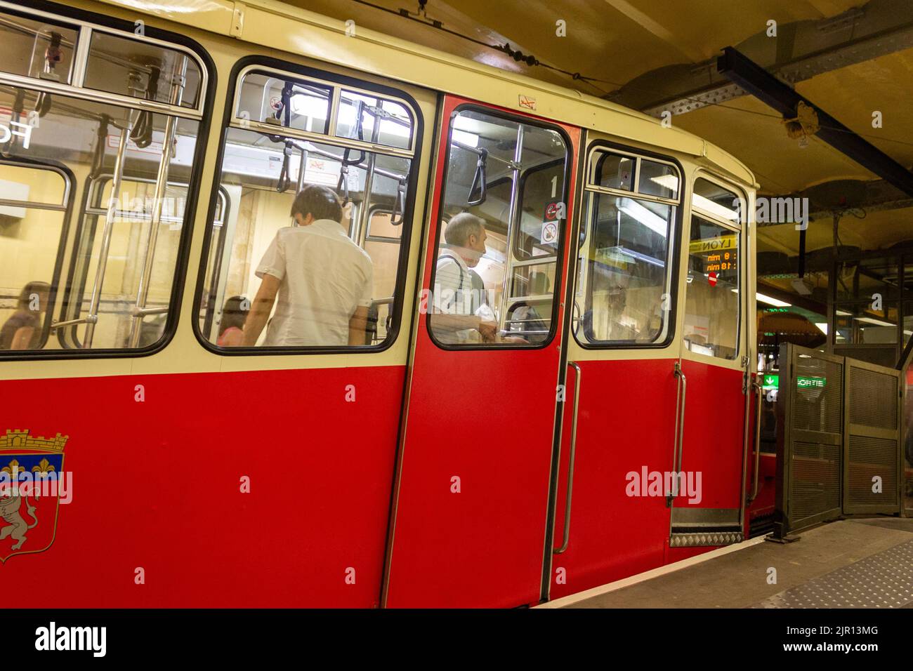 Lyon funicular railway hi-res stock photography and images - Alamy