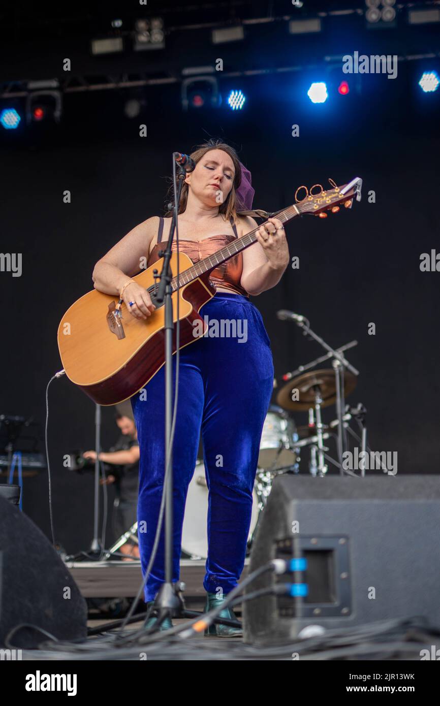 Glanusk Park, UK. Saturday, 20 August, 2022. Frazey Ford performing at ...