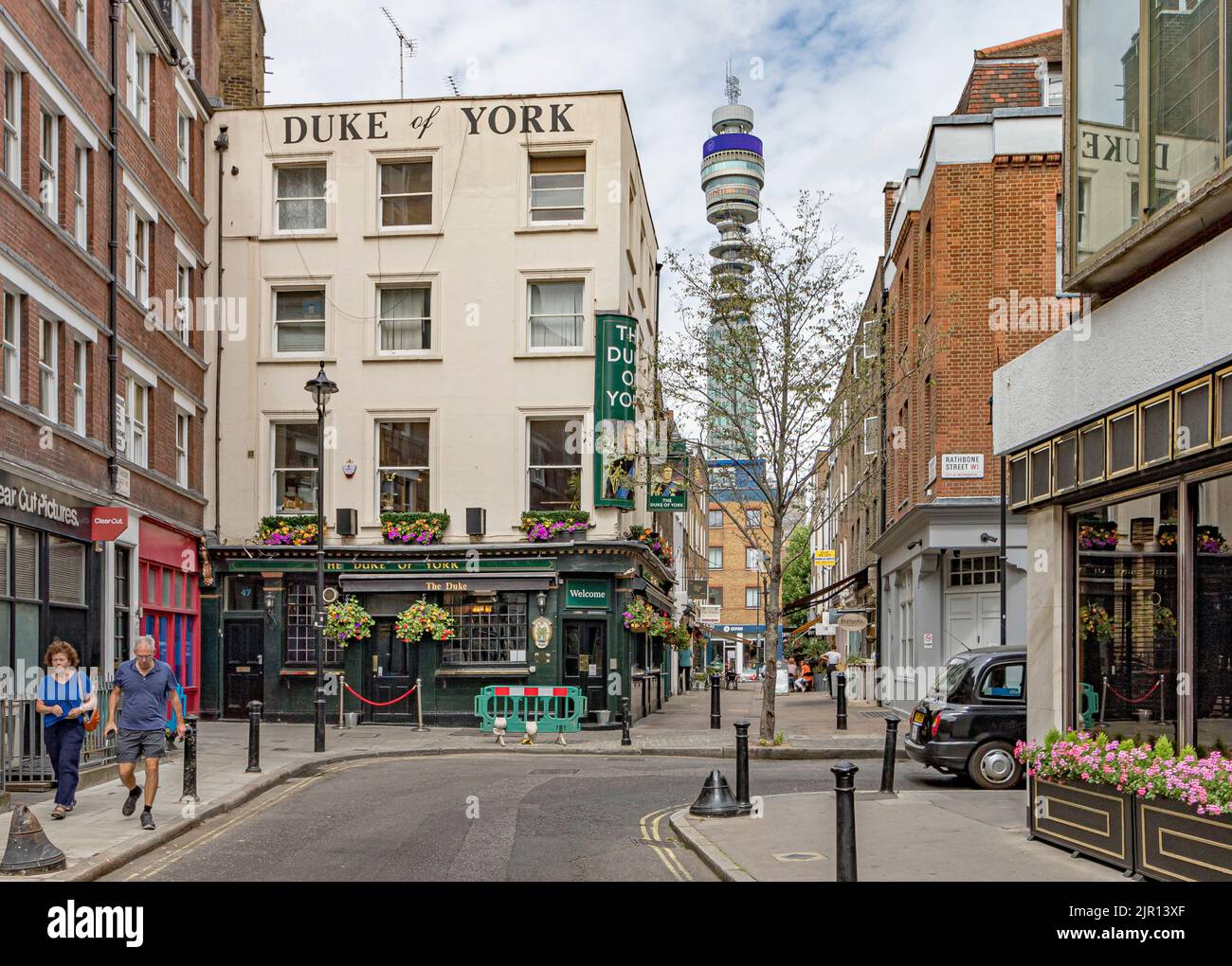 Duke of york pub fitzrovia hi-res stock photography and images - Alamy