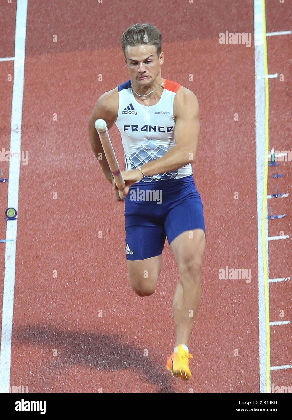 Thibaut Collet of France during the Athletics, Men's Pole Vault at the ...