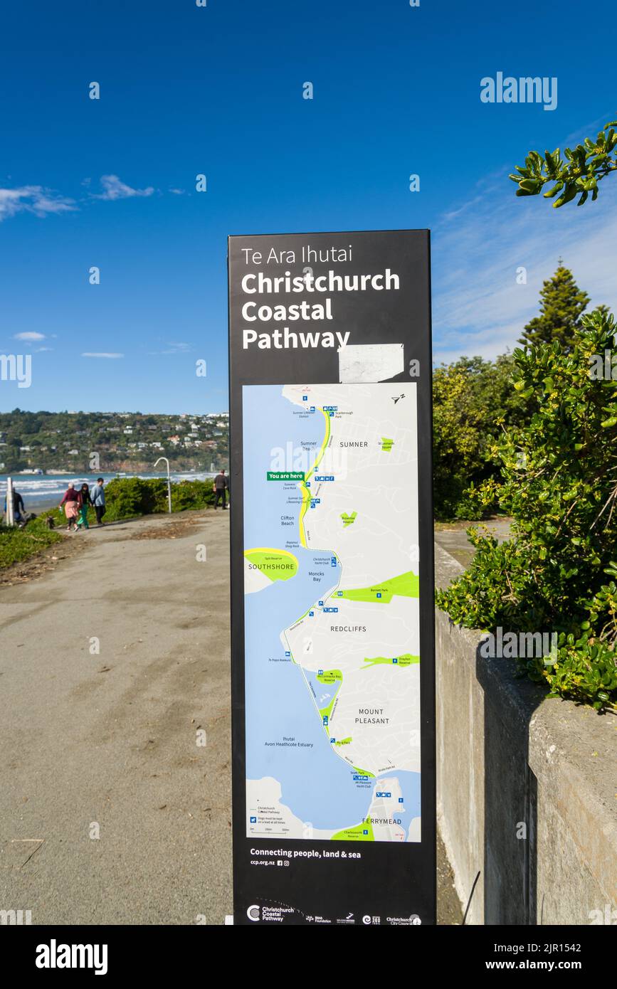 Christchurch coastal pathway hi-res stock photography and images - Alamy