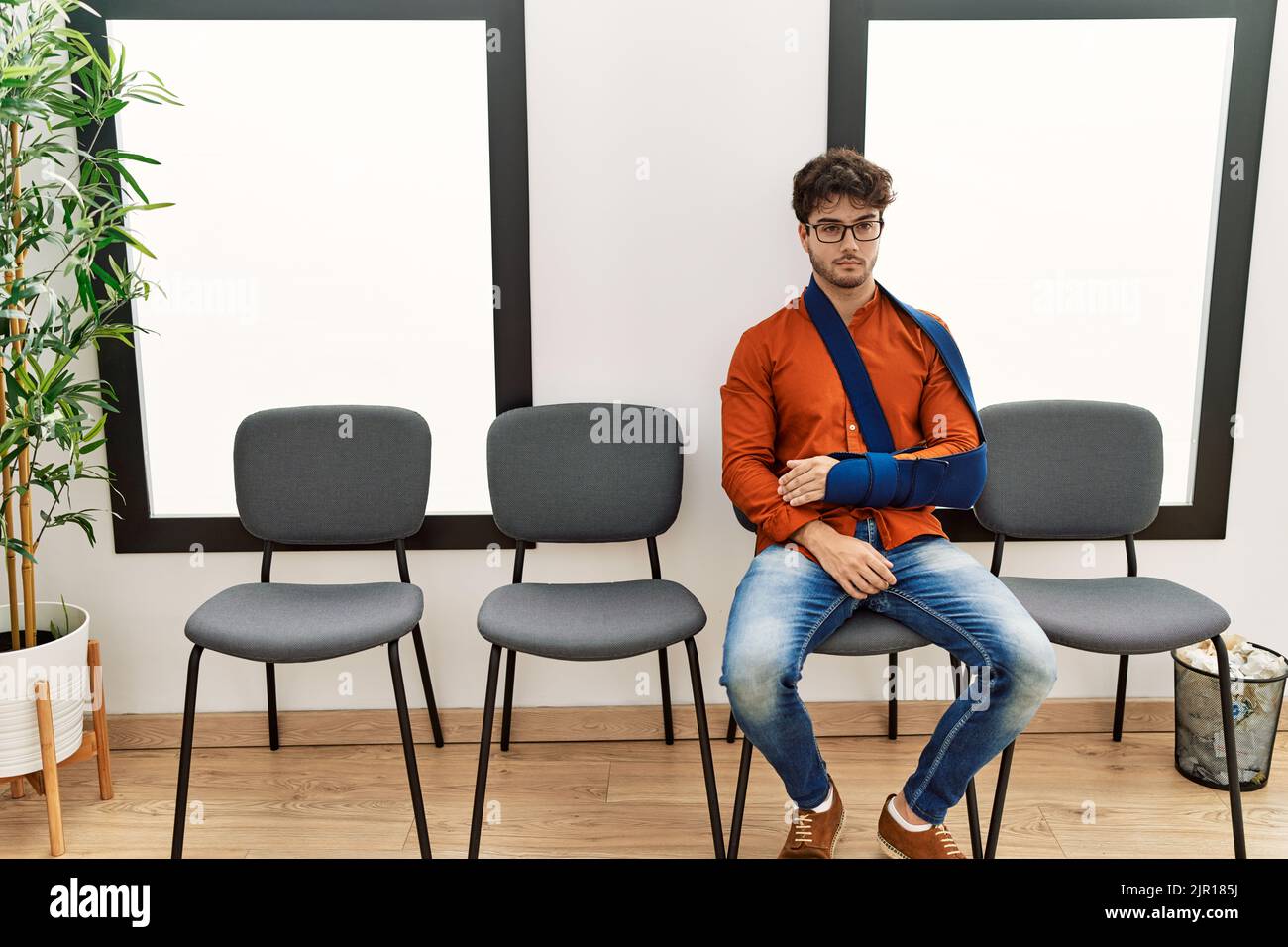 Angry patient man hospital waiting room hi-res stock photography and ...