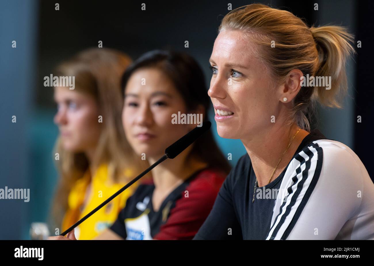 Munich, Germany. 21st Aug, 2022. European Championships: Closing press ...
