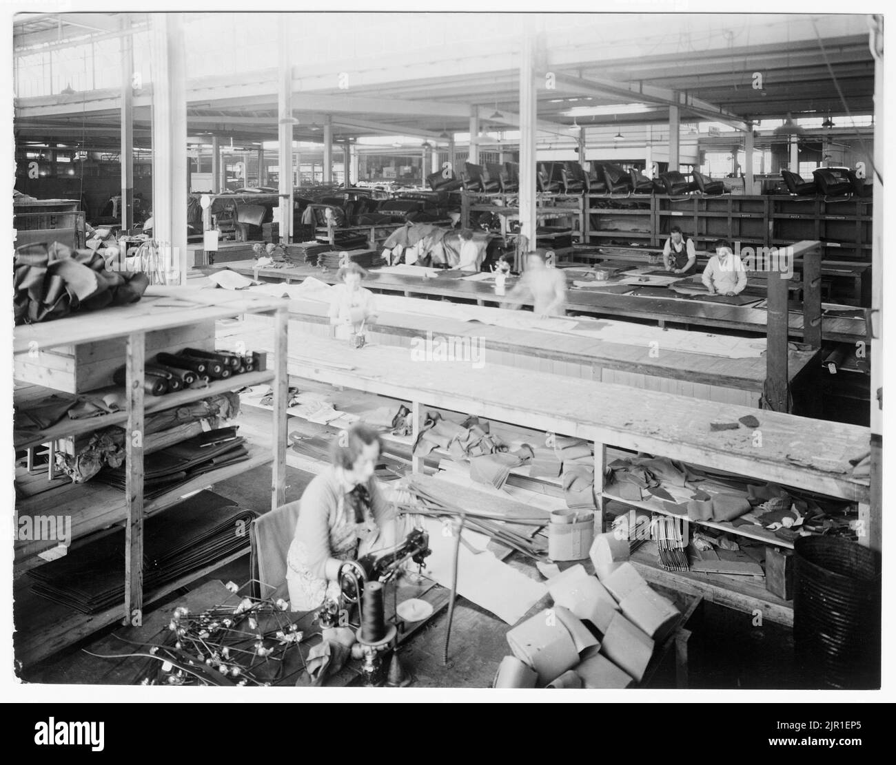 General Motors New Zealand Limited - sewing workshop, circa 1936 ...