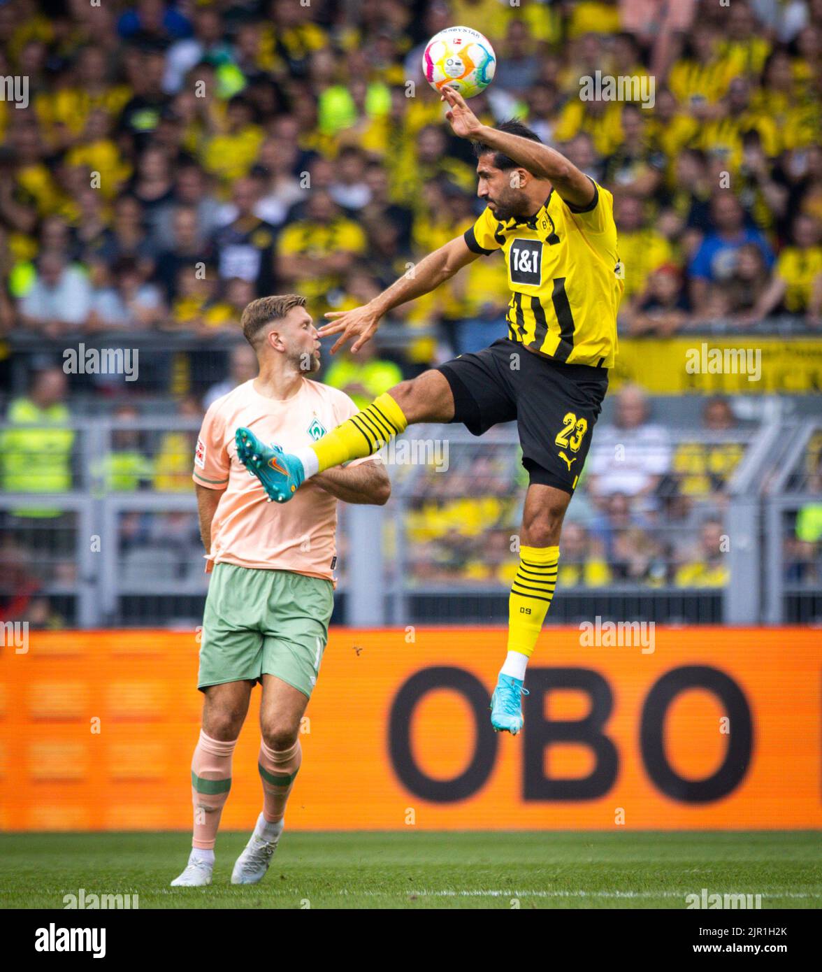 Emre Can (BVB) Borussia Dortmund - Werder Bremen 20.08.2022, Fussball ...
