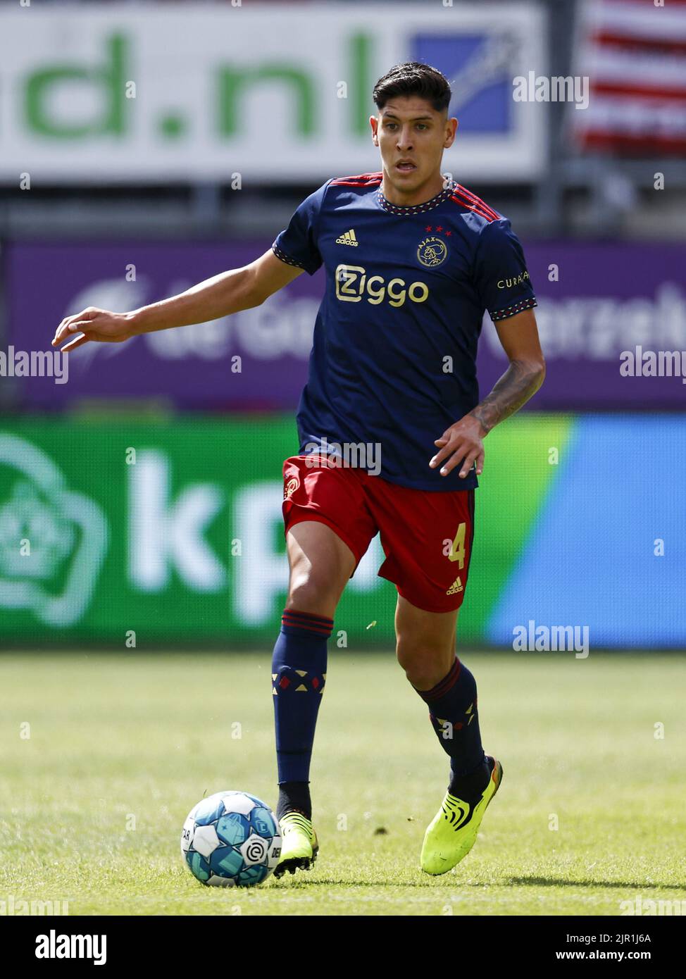 ROTTERDAM - Edson Alvarez of Ajax during the Dutch Eredivisie match ...