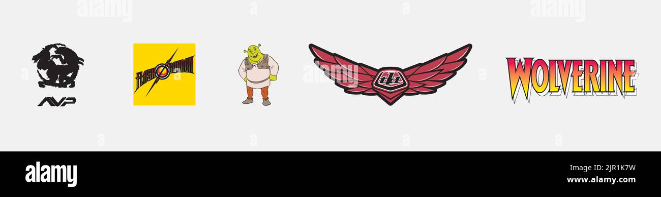 Arts and design logo bundle: Troy Lee Designs logo, Wolverine logo ...