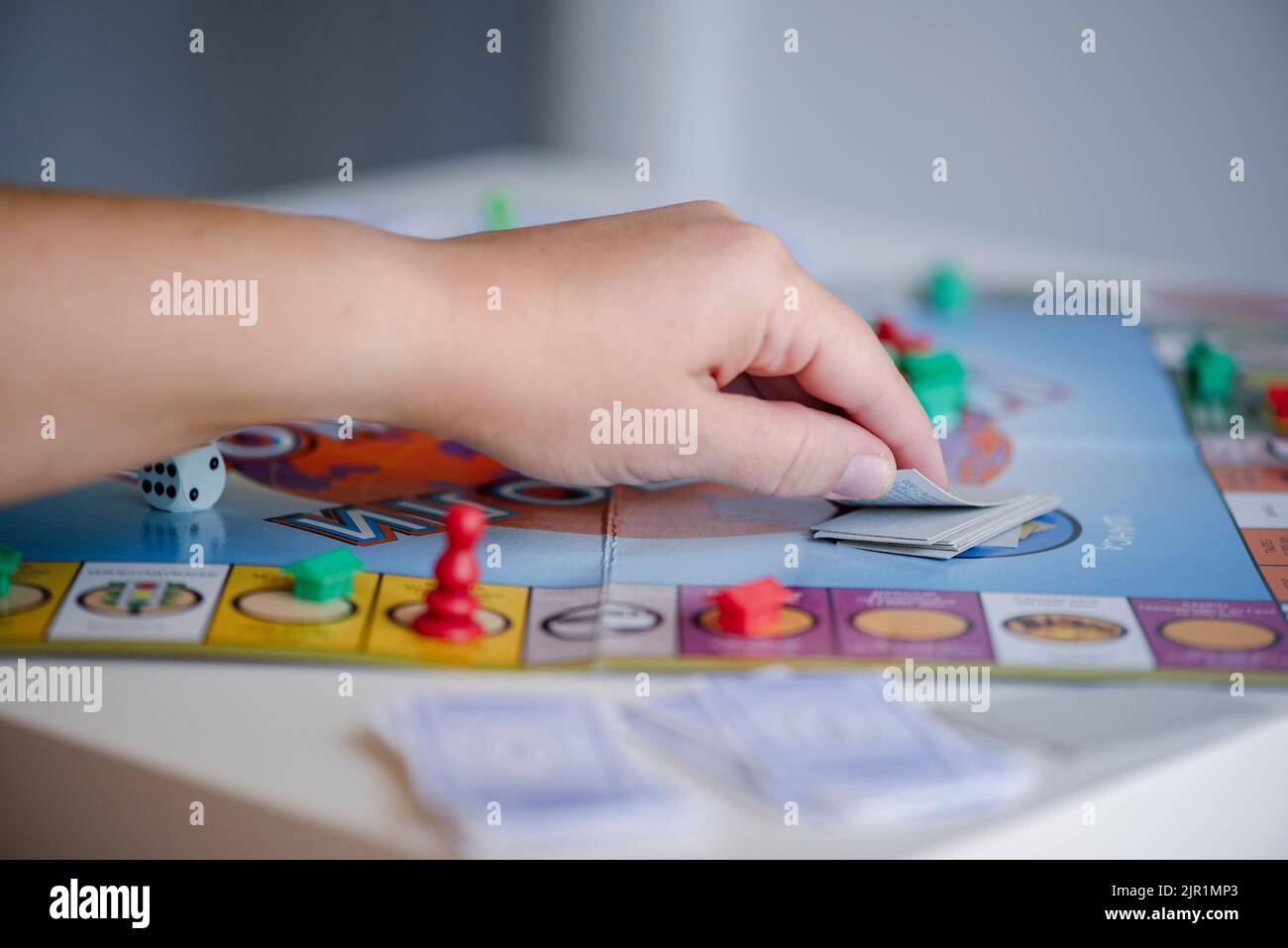 Family game board Stock Photo - Alamy