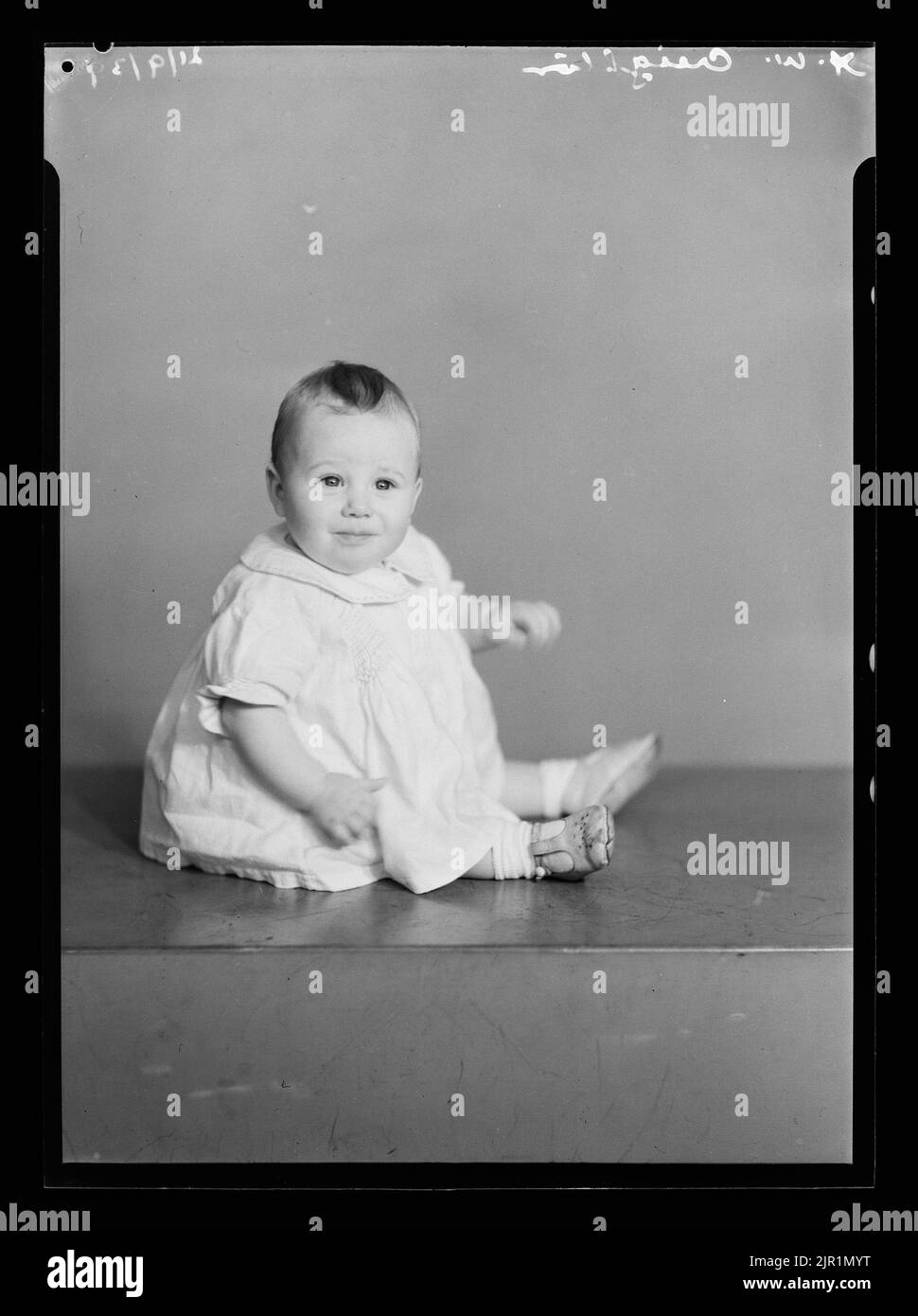 A. W. Creighton, 1939, Wellington, by Cuba Photographic Studio Stock ...