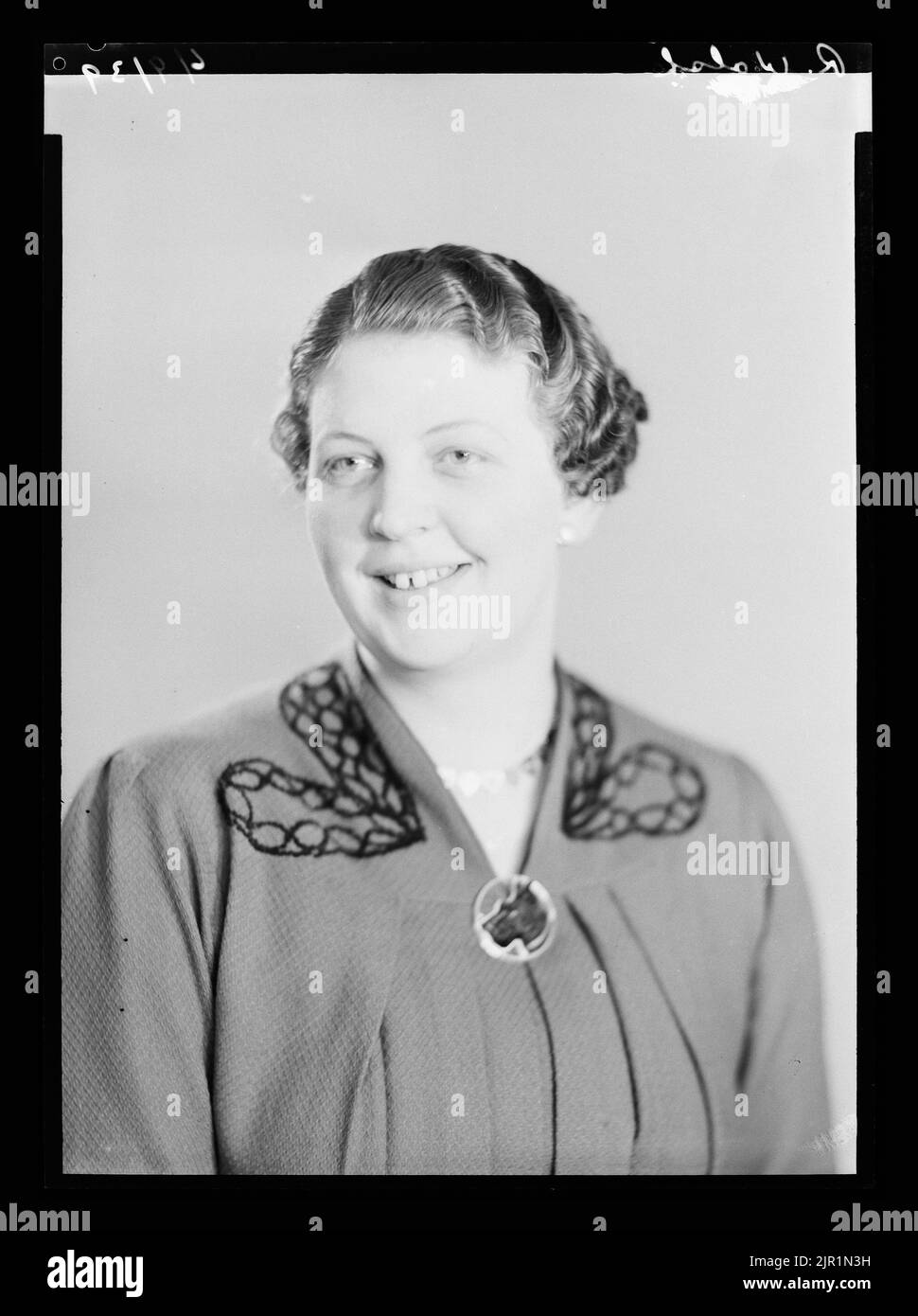 R Walsh, 1939, Wellington, by Cuba Photographic Studio Stock Photo - Alamy