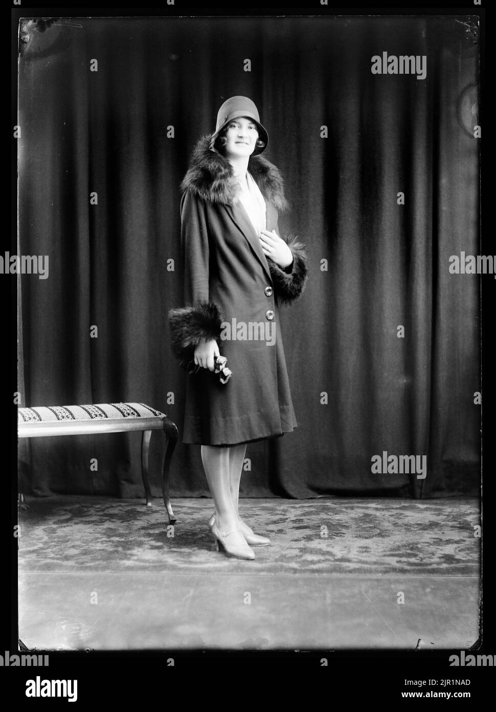 Miss Potts, 90 Kelburn Parade, circa 1925-1930, Wellington, by Berry ...