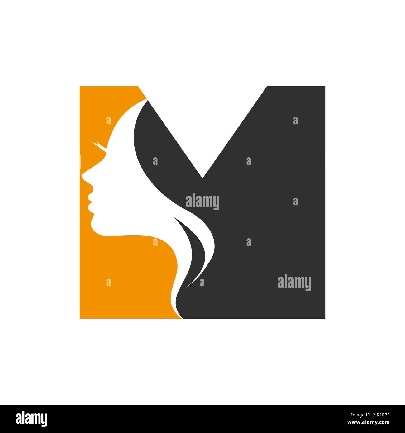 Initial Letter M Beauty Spa Logo Design Concept For Spa, Fashion, Salon ...