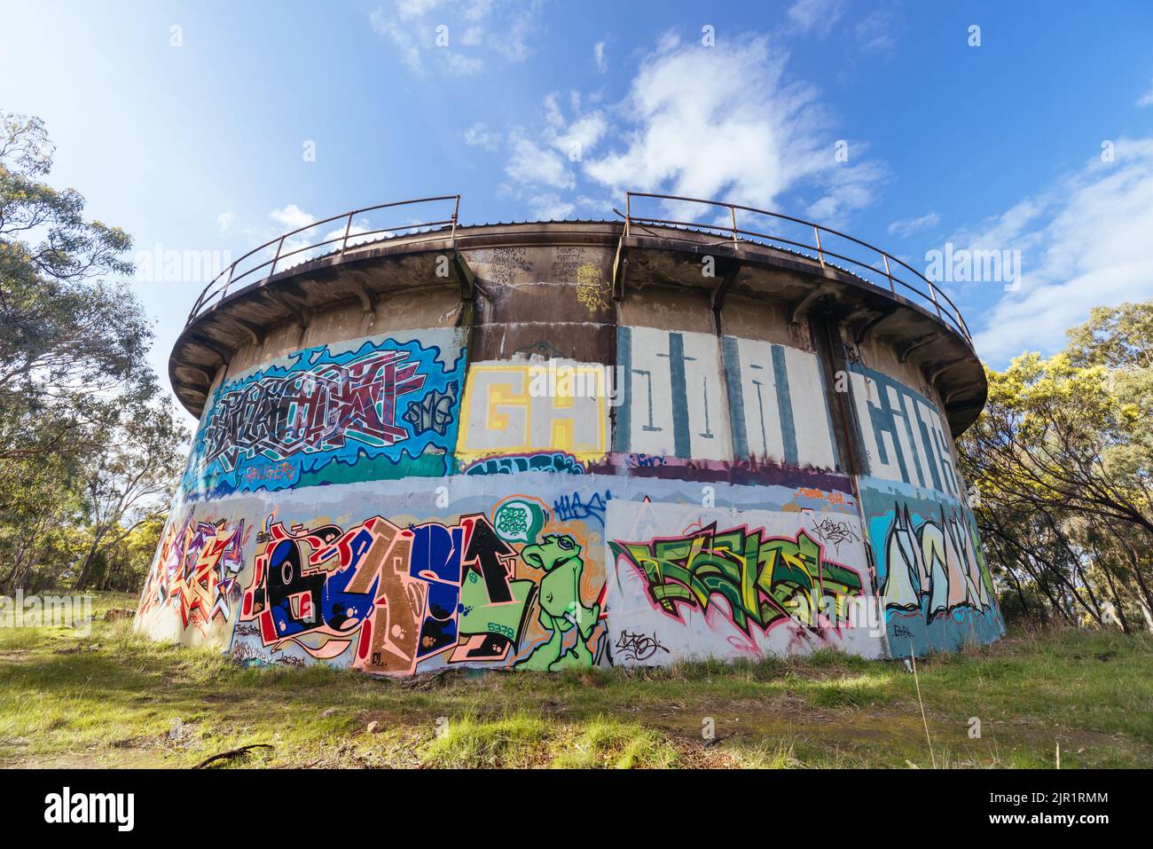 Gresswell Conservation Reserve in Melbourne Australia Stock Photo - Alamy